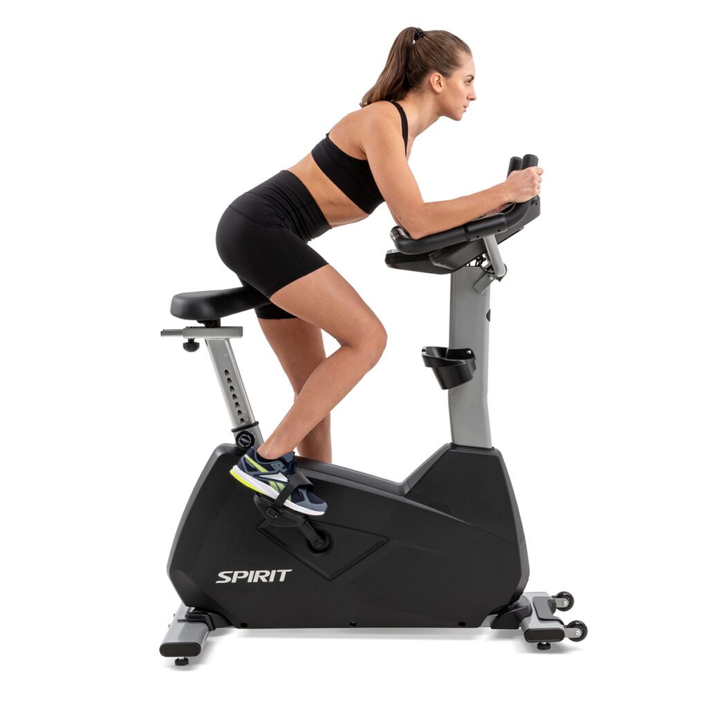 Spirit CU800-ENT Upright Bike* - Fitness Emporium | It’s Time to Get ...