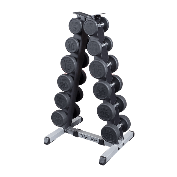 Body-Solid 6 Pair Vertical Dumbbell Rack | GDR44B - Fitness Emporium ...