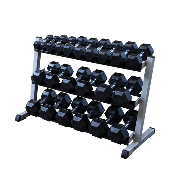 Body-Solid 48" 3 Tier Dumbbell Rack | GDR48 - Fitness Emporium | It’s ...