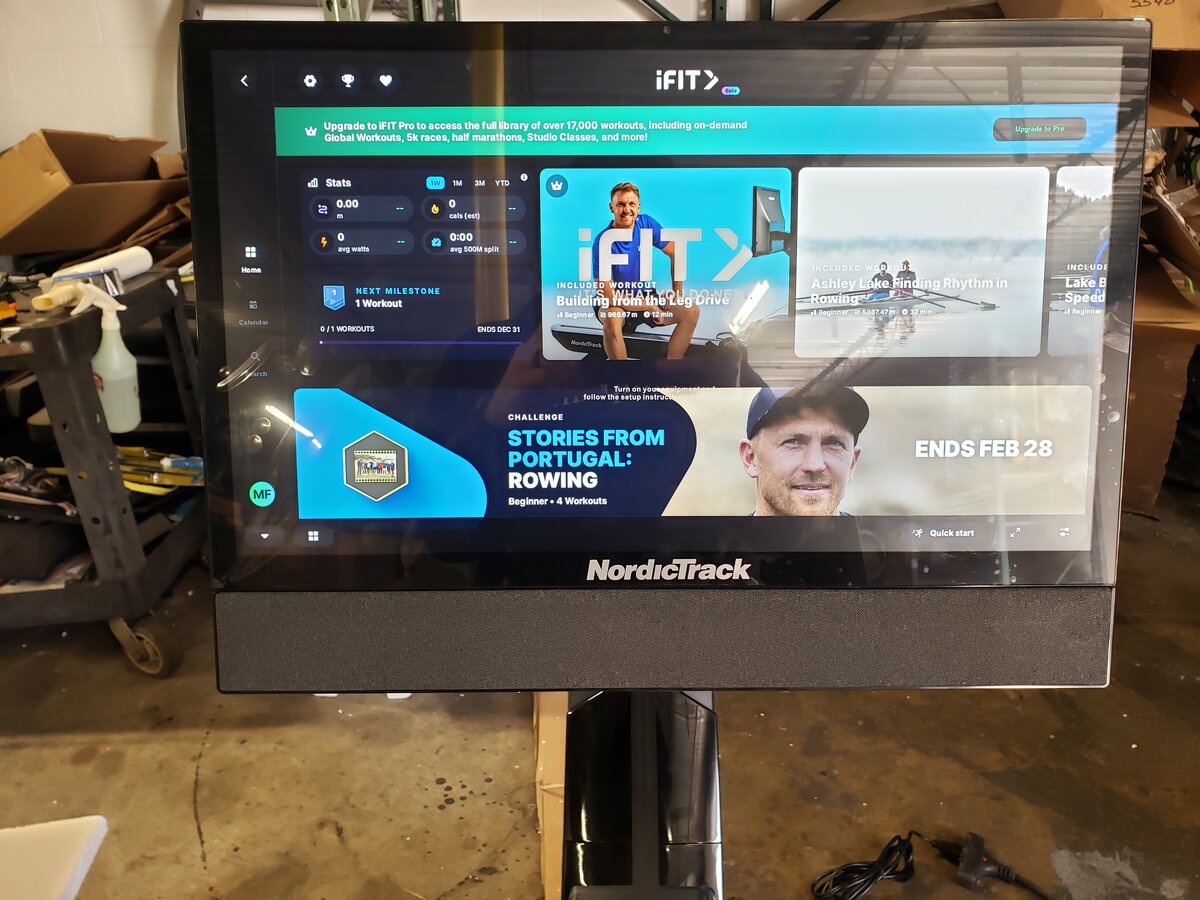 NordicTrack RW900 Rower Machine NTRW19425 Refurbished